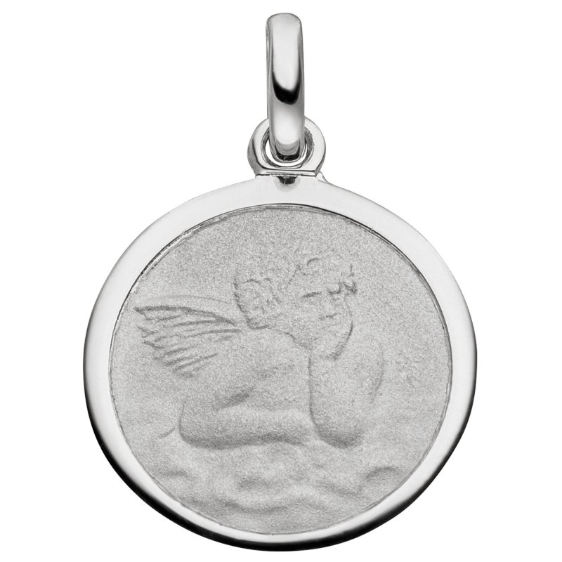 JOBO Anhänger Engel 925 Sterling Silber matt