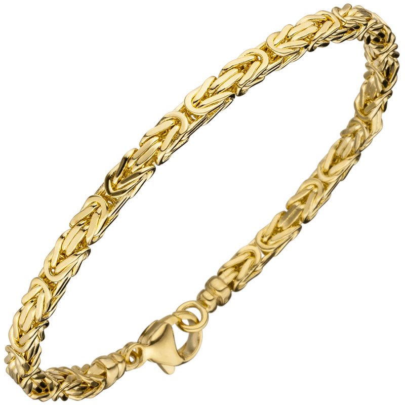 Armband Gold 585 Massiv Damen